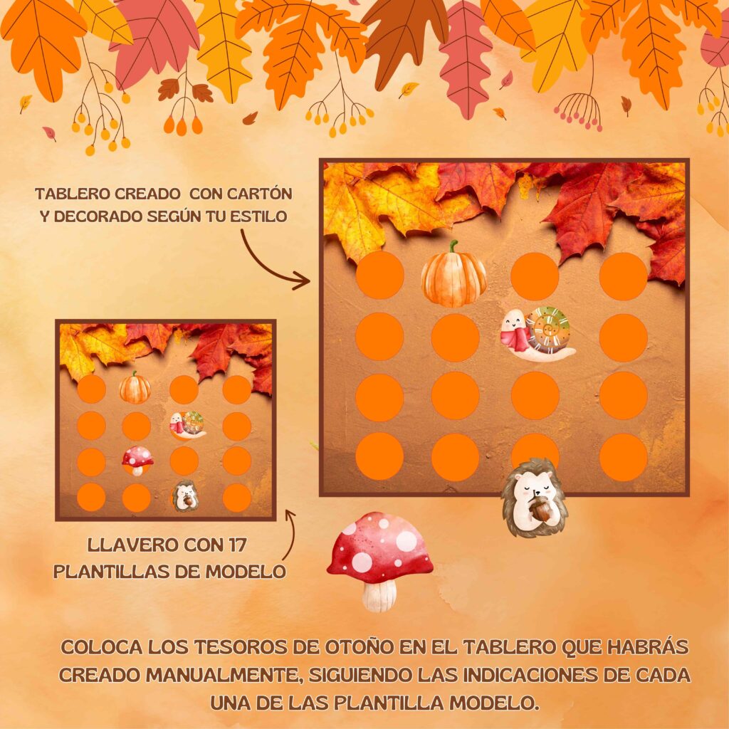 Tablero: Tesoros de otoño – Ventall d'idees